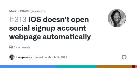 IOS Doesn T Open Social Signup Account Webpage Automatically Issue MaikuB Flutter