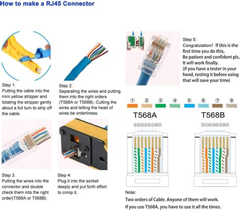 Rj45 Crimping Tool Pass Through Ethernet Crimper For Philippines Ubuy