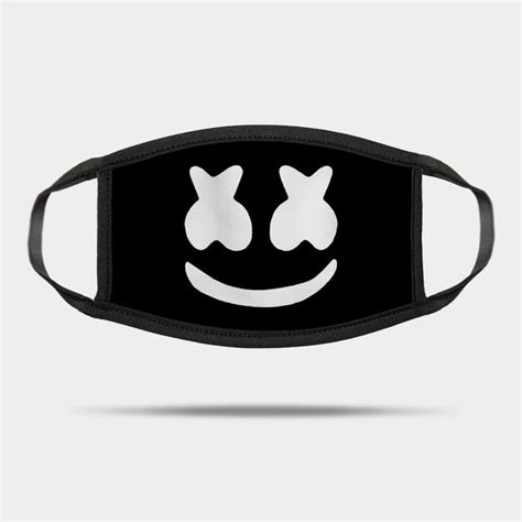 Marshmello Face Mask Birthday T Ideas Mask Design Face Design