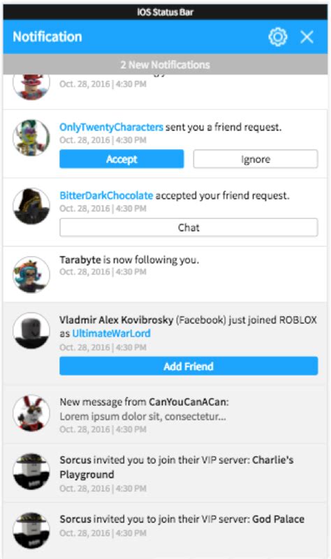 Notifications Stream Roblox Blog
