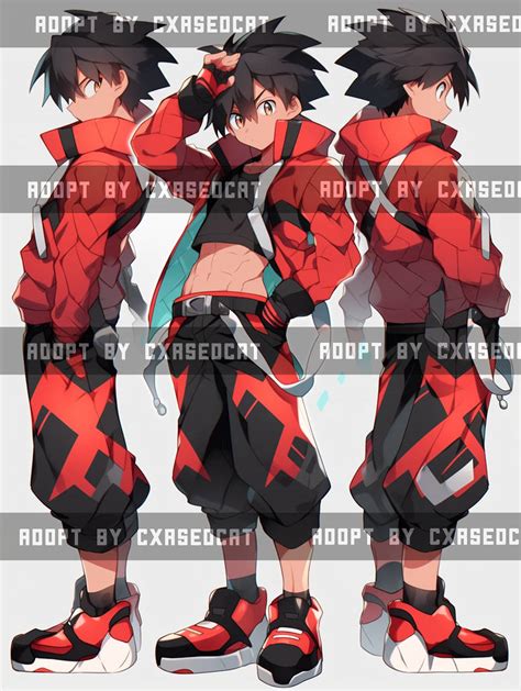 Pokemon Trainer Adopt 016 Open By Cxrsedcat On Deviantart