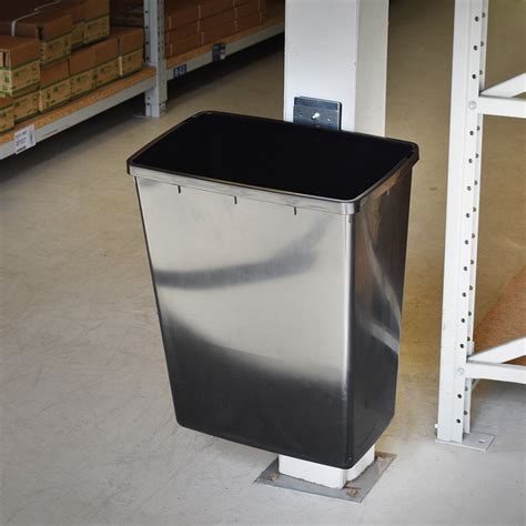 Wall Mount Bin Bracket Steel Made In Uk Easy Installation