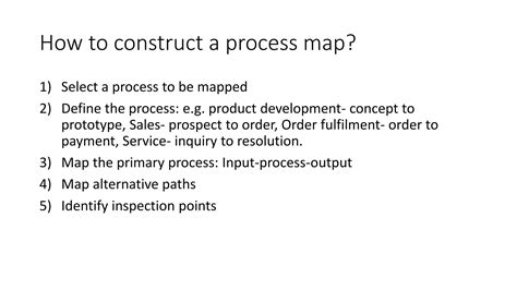 Problem Solving Tools Process Mapping PPT