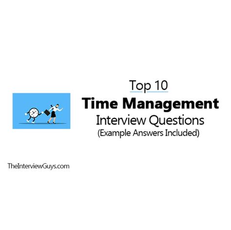 On Linkedin Timemanagement Interviewquestions