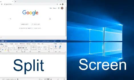 How To Split Screen On Windows 10 With Keyboard Shortcut