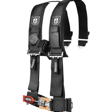 Pro Armor A114230 Black 4 Point Harness 3 Straps