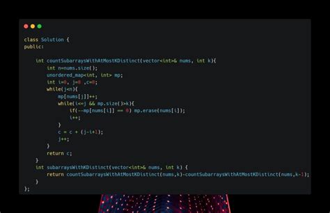 How Sliding Window Works For K Different Integers Aditya Agrawal