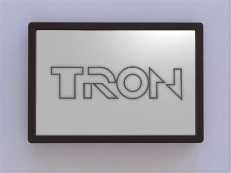 Tron Wall Art By Ken Mills Download Free Stl Model