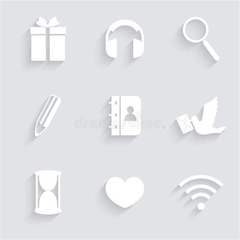 Modern Flat Icons Vector Stock Vector Illustration Of Modern 50456554