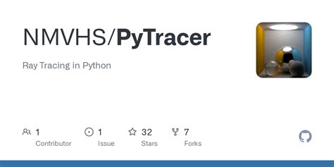 Github Nmvhs Pytracer Ray Tracing In Python