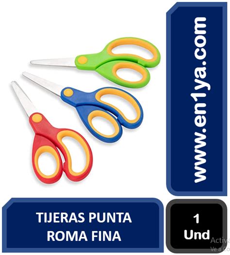 Tijeras Punta Roma Fina X1 Unidad