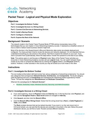 3 3 12 Packet Tracer VLAN Configuration Addressing Table Device Interface IP Address Subnet