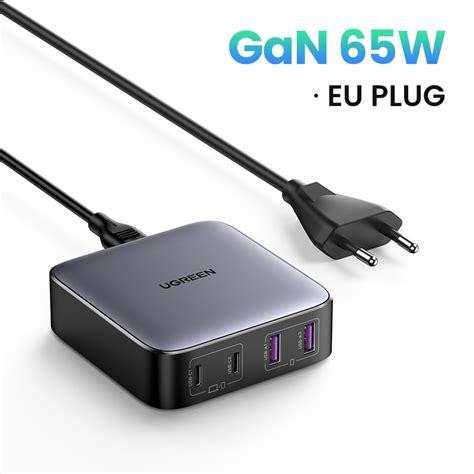 Ugreen Cốc Sạc Nhanh GaN 100W USB C PD 4 Cổng USB Type C Cho iPhone 15 14 Samsung Shopee Việt Nam