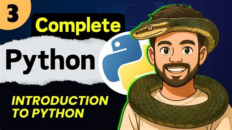 Lec 3 Introduction To Python Python Full Course 2025 Youtube