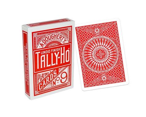 Карты Карты для покера Tally-Ho Circle Back (красные) купить в в ...