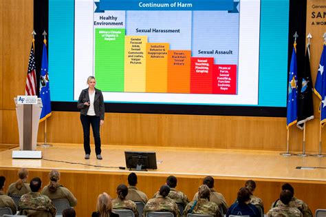 Air Force CyberWorx Academy SAPR Team Partner To Combat Sexual Assault United States Air