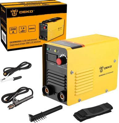 Аксессуары для сварочный аппарат DEKO DKWM200A, инвертор [051-4684 ...
