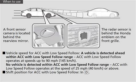 Adaptive Cruise Control (ACC) with Low Speed Follow | 2024 Accord ...
