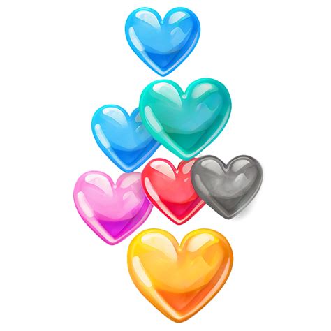 Download Double Heart Emoji Art Png Qpv66