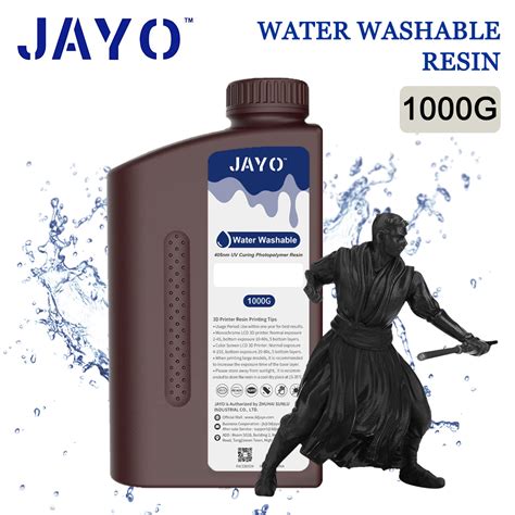 Jayo 1kg Standard Abs Like Water Washable Resin 405nm Uv 3d Printer