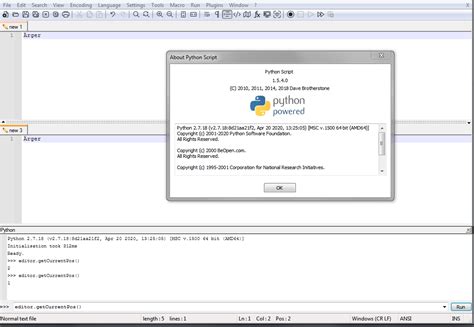 Python Plugin Not Working Correctly Notepad Community
