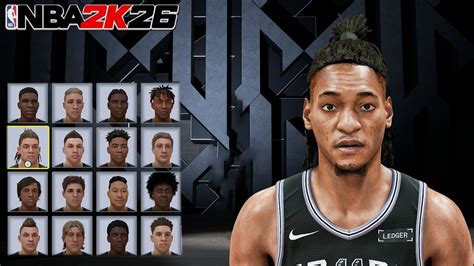 Best Devin Vassell Face Creation Nba 2k26 Youtube