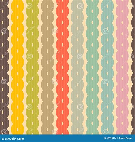 Seamless Retro Background Stock Vector Illustration Of Green