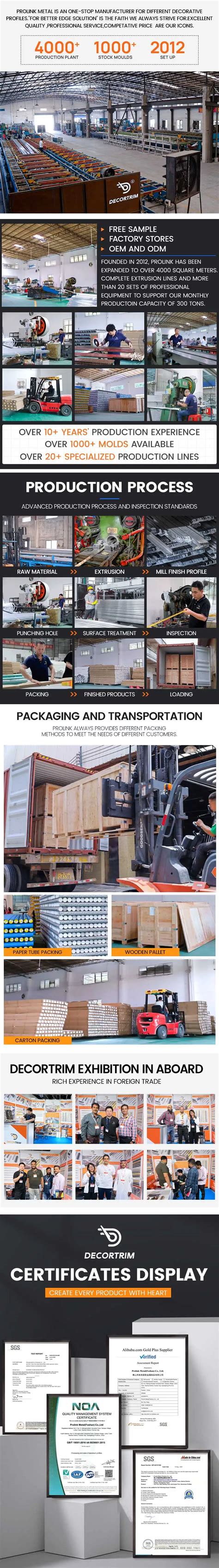 Prolink Metal Custom V Shape Led Extrusion Aluminum Diffuser Track