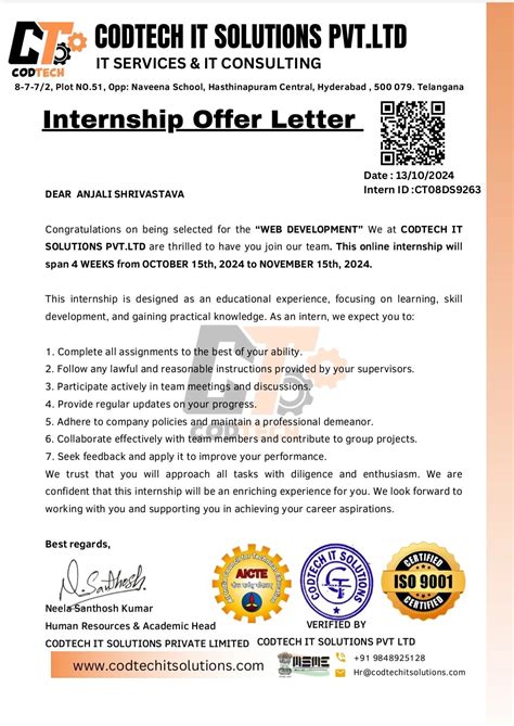 Anjali Shrivastava On Linkedin Webdevelopment React Internship Technicalskills