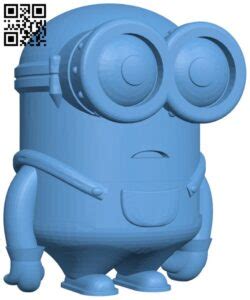 Minion Bob H007004 File Stl Free Download 3d Model For Cnc And 3d