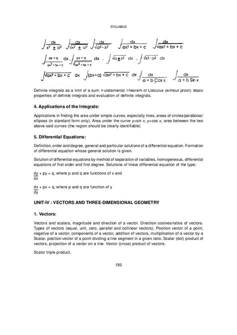 Wbchse Class 12 Maths Syllabus 2024 Pdf West Bengal Board Class 12