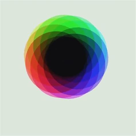 Rainbow Jelly Blackhole P5js Creative Coding Youtube