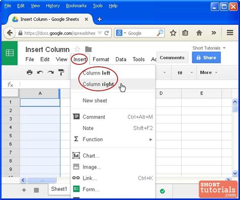 Insert Column Google Sheet2
