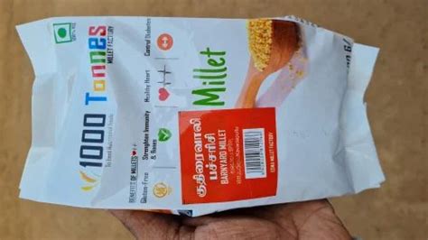 Millet Distribution Packets Kodo Millet Foxtail Barnyard Little Prosobrowntop Millet At Rs