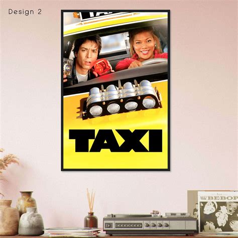 Taxi 2004 Movie Poster Print Citiesbox Taxi 2004 Movie Poster Print Citiesbox