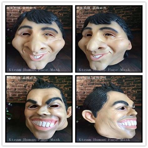 Free Shippingl Famous Football Star Mask Of Macey And C Ronaldo