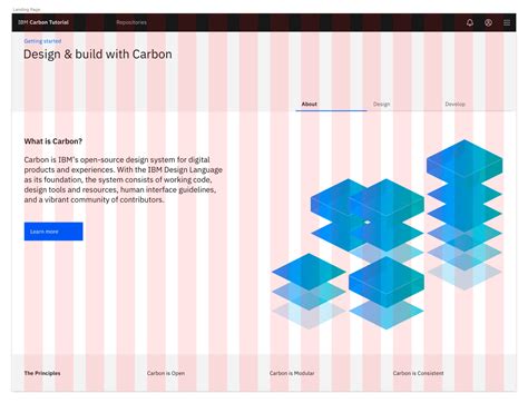Building Pages Carbon Design System