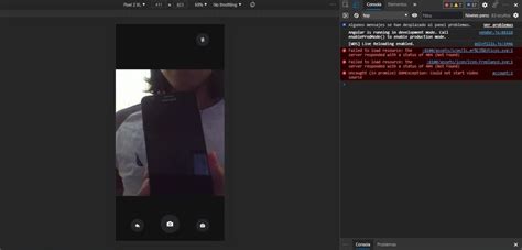 Angular Capacitor Camera Previews Preview Is Overlaid With The