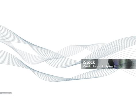 배경 벡터 부드러운 현대 매력적인 디자인 부드러운 리본 같은 0명에 대한 스톡 벡터 아트 및 기타 이미지 0명 곡선 과학 Istock