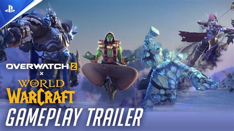 Overwatch 2 X World Of Warcraft Trailer De Gameplay Ps5 Ps4 Youtube