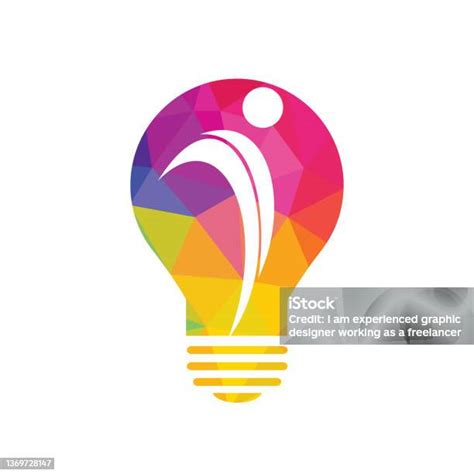 휴먼 트리와 전구 로고 디자인 인간의 건강 및 관리 벡터 로고 디자인 템플릿 개념에 대한 스톡 벡터 아트 및 기타 이미지