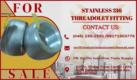 Stainless 316 Threadolet Fitting Commercial And Industrial Construction And Building Materials On