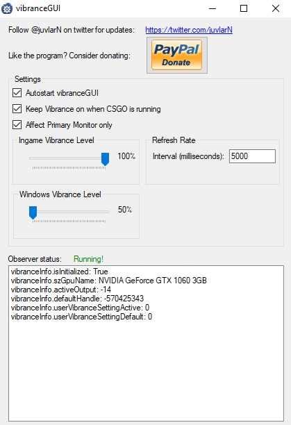 Как правильно настроить Vibrance Gui в Cs Go советы и инструкции