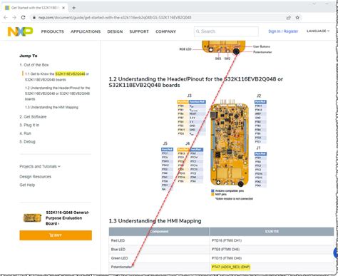 solved s32k116 evb adc pot nxp community