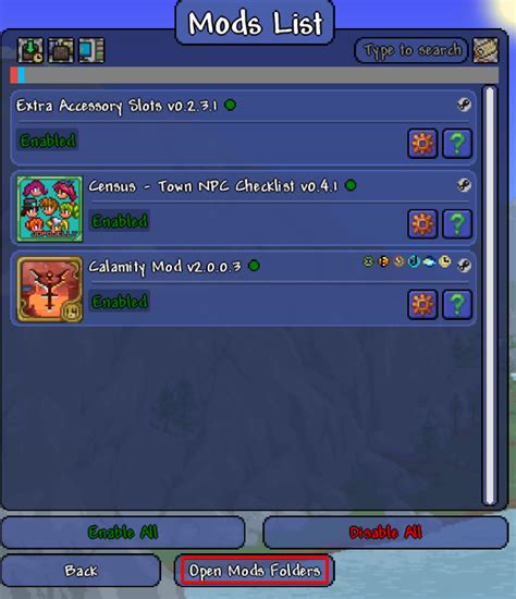 How To Add Mods To Your Terraria Server Using Tmodloader Knowledgebase Shockbyte