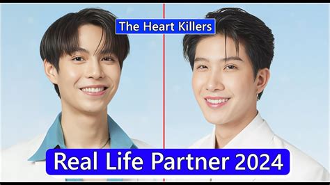 First Kanaphan And Khaotung Thanawat (The Heart Killers The Series) Real Life Partner 2024 - YouTube