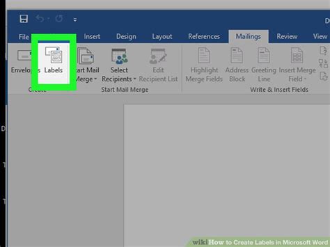 How To Create Labels In Microsoft Word With Pictures WikiHow