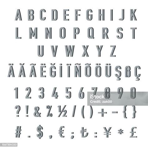 점선 하프톤 글꼴 디자인 알파벳 숫자 통화 기호 및 구두점 서체 문장 부호에 대한 스톡 벡터 아트 및 기타 이미지 문장 부호 0 1 Istock