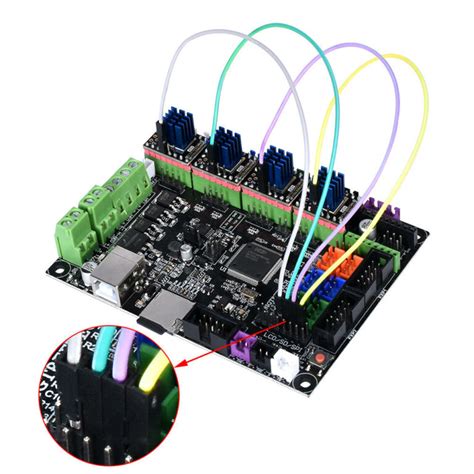Tmc2208 V3 0 Uart Mode Stepper Motor Driver By Bigtreetech® Stepstick For Reprap 3d Printer