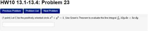 solved hw10 13 1 13 4 problem 23 previous problem problem